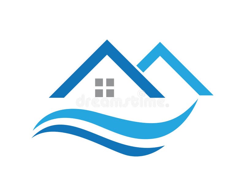 Home Logos and Template Symbols Vector. Stock Vector - Illustration of ...