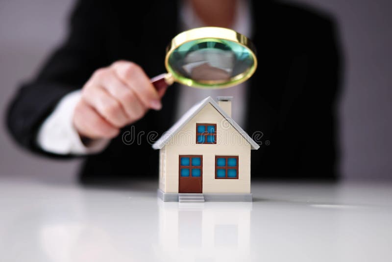 Real Estate House Appraisal and Inspection Stock Image - Image of ...