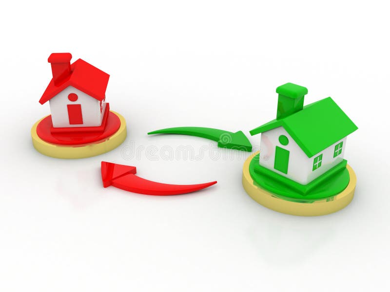House Swap Stock Illustrations – 283 House Swap Stock Illustrations ...