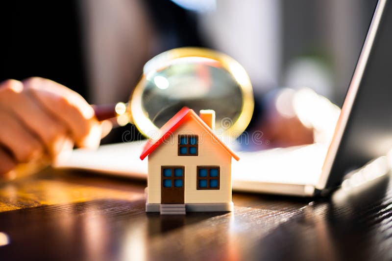 Real Estate House Inspector Checking Property Stock Photo - Image of ...