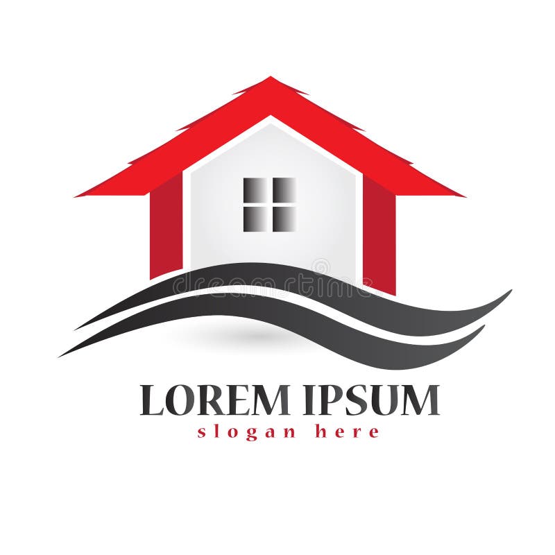 Real Estate House Logo Vector Stock Vector - Illustration of estate ...