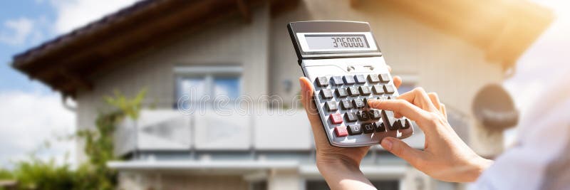 Real Estate House Property Appraisal Stock Image - Image of lady ...