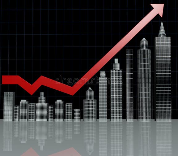Real Estate Investment Chart Stock Illustration - Illustration of ...