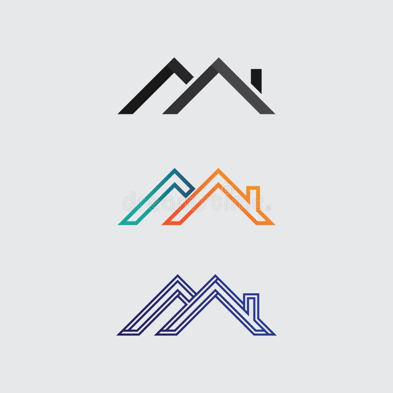 Real Estate Location Pin Logo with Home Icon Stock Illustration ...