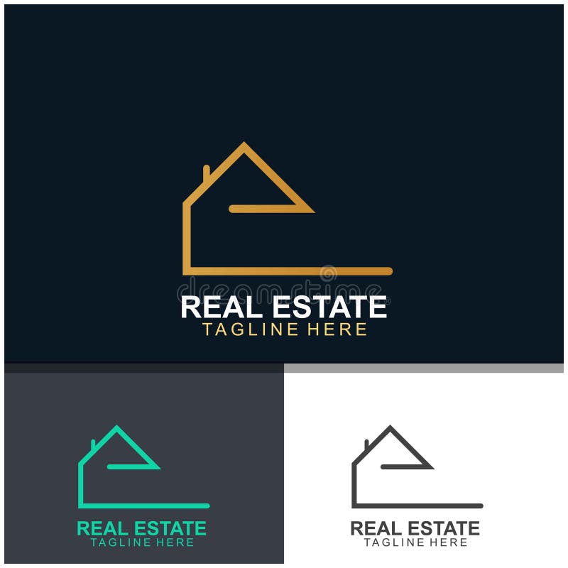 Elegant Real Estate Modern Logo Stock Illustrations – 54,375 Elegant ...