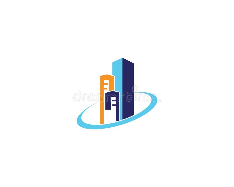 Real Estate , Property and Construction Logo Design Stock Illustration ...