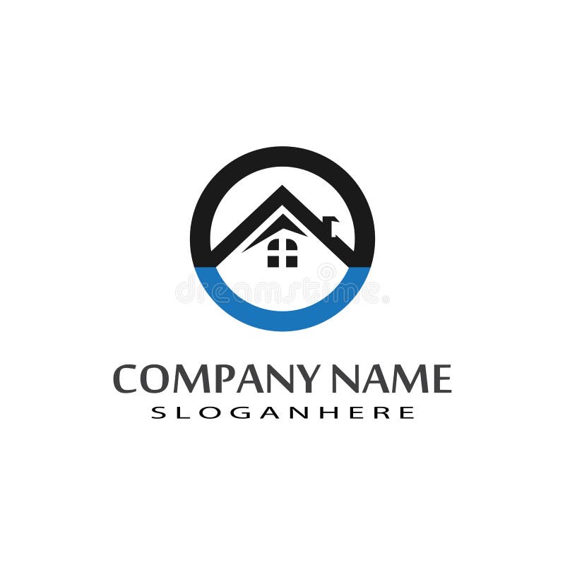 Real Estate , Property and Construction Logo Design Stock Vector ...