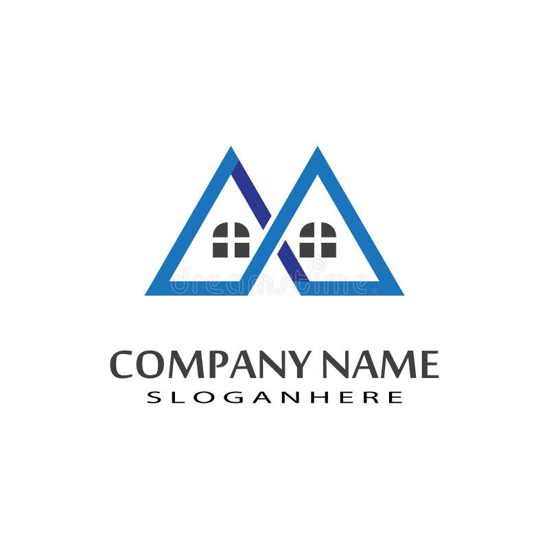 Real Estate , Property and Construction Logo Design Stock Vector ...