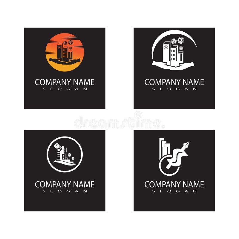 Real Estate , Property and Construction Logo Design Stock Vector ...