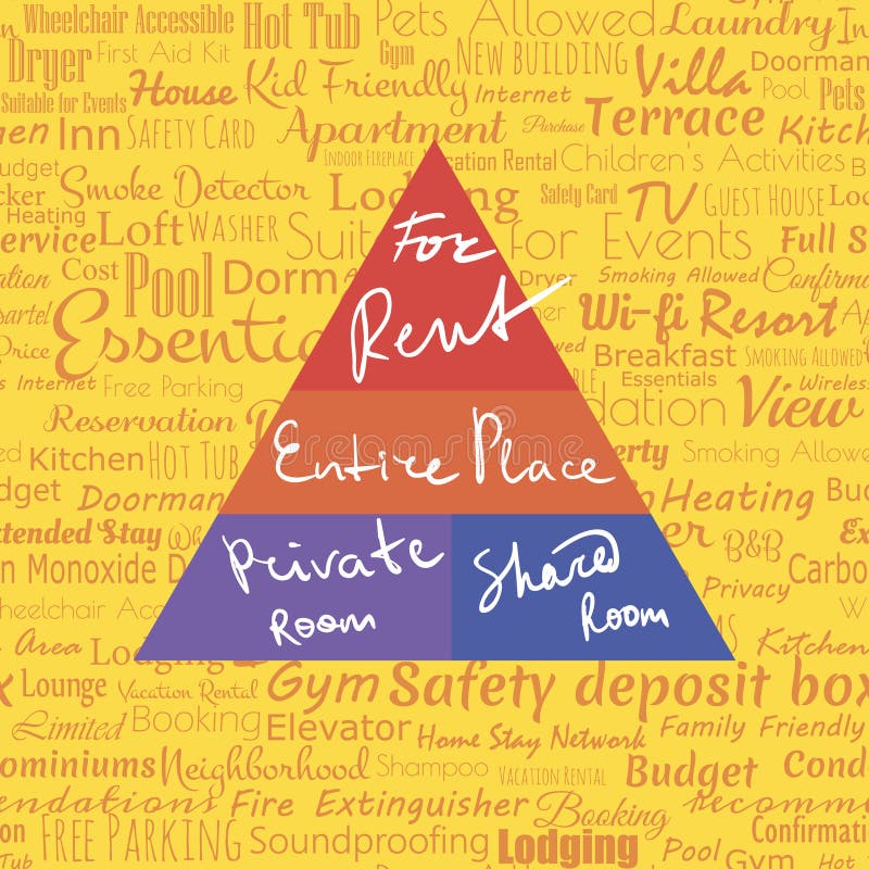 Real estate pyramide stock vector. Illustration of home - 53988861