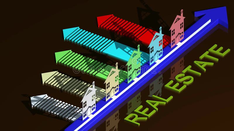 Real Estate Document Scene with Pen and Miniature House Footage Stock ...