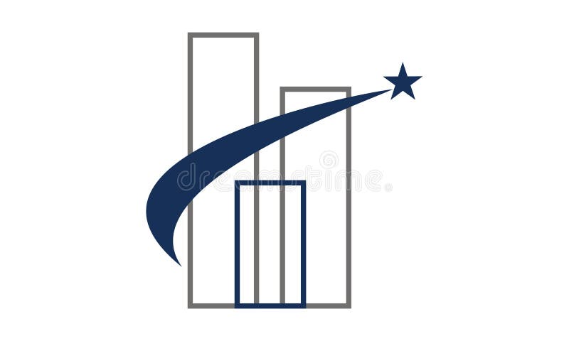 Real Estate Solution stock vector. Illustration of achievement - 104815480