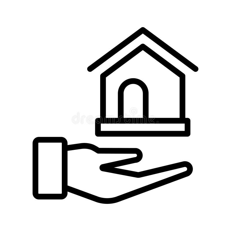 Real estate Support icon stock vector. Illustration of service - 226189688