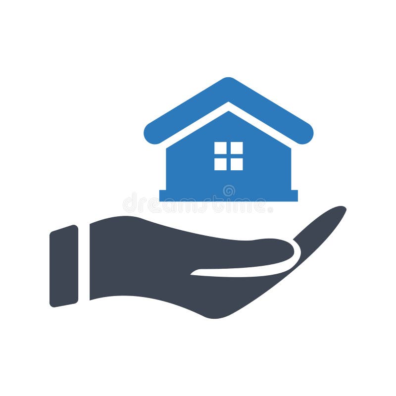 Real estate support icon stock vector. Illustration of symbol - 161278234