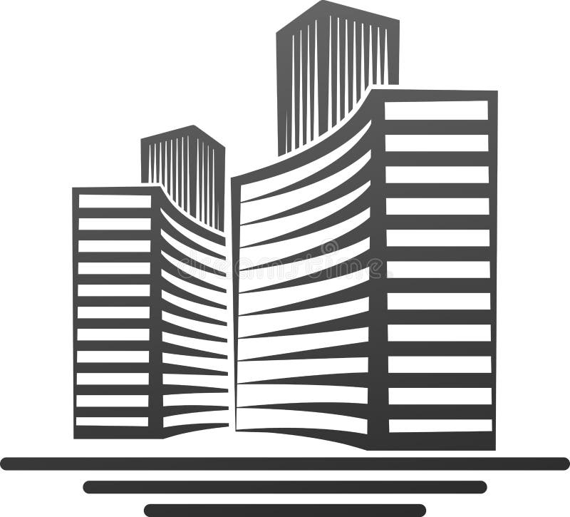 Real estate symbol stock illustration. Illustration of line - 28108228