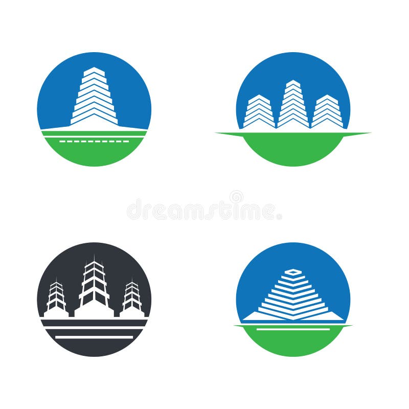Real Estate Symbol Vector Icon Stock Vector - Illustration of real ...