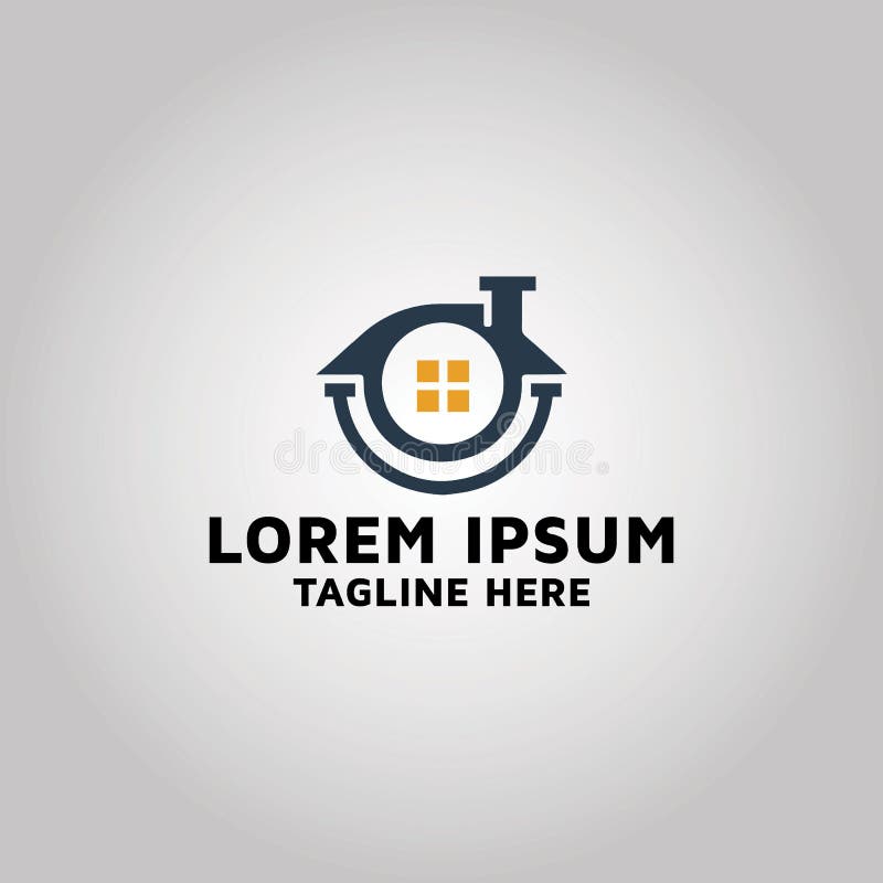 House Plans Logo Stock Illustrations – 130 House Plans Logo Stock ...