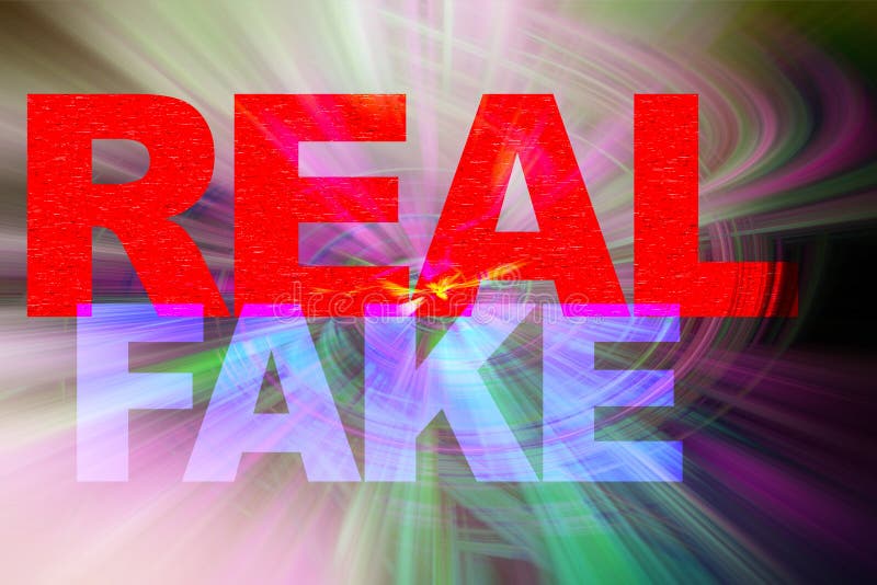 Real Or Fake News, Super Quality Abstract Business Poster Stock ...