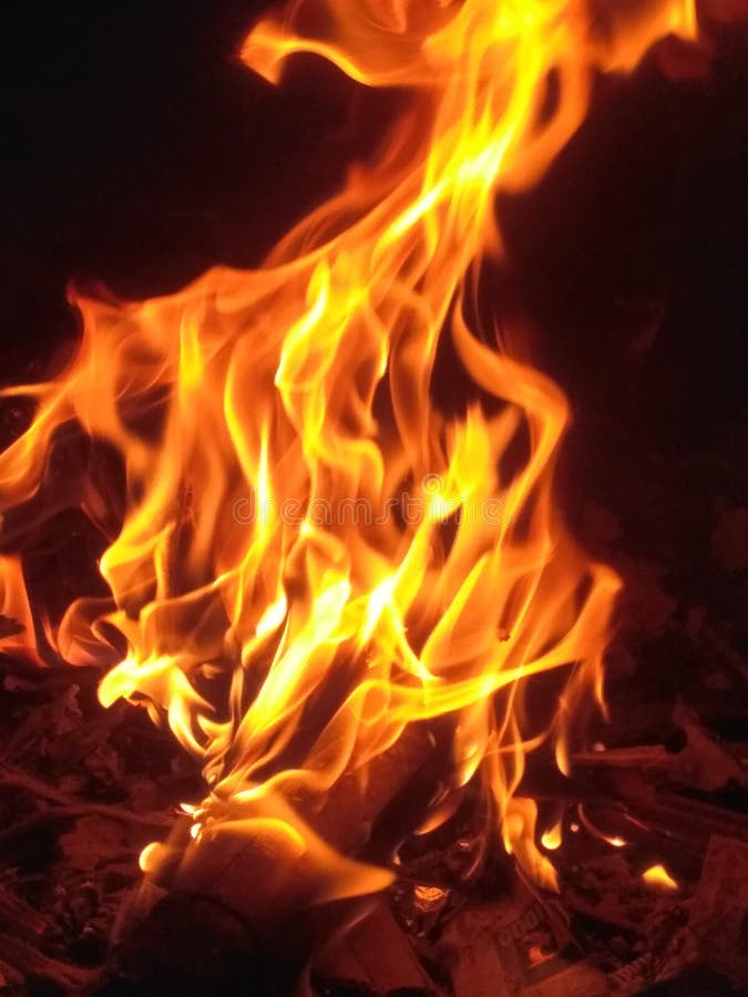 Real Fire Photo stock image. Image of screenshot, candle - 208833279