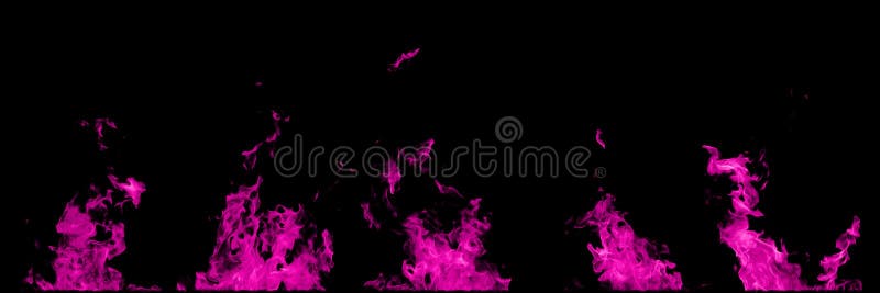 Fire and Pink Explosion, Thunderbolt Illustration Stock Vector ...