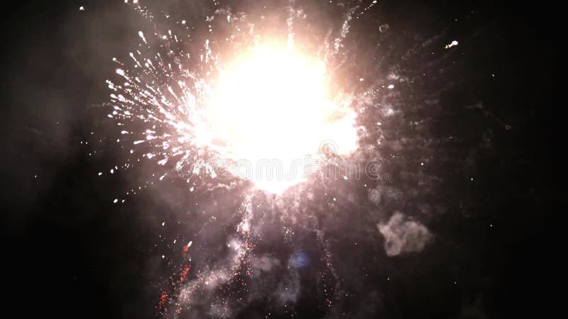 Real Explosion Vapor or Smoke Clouds Rise Up on Black Background in ...