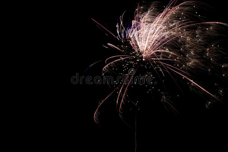 Abstract Colorful Fireworks Background Stock Photo - Image of exposure ...