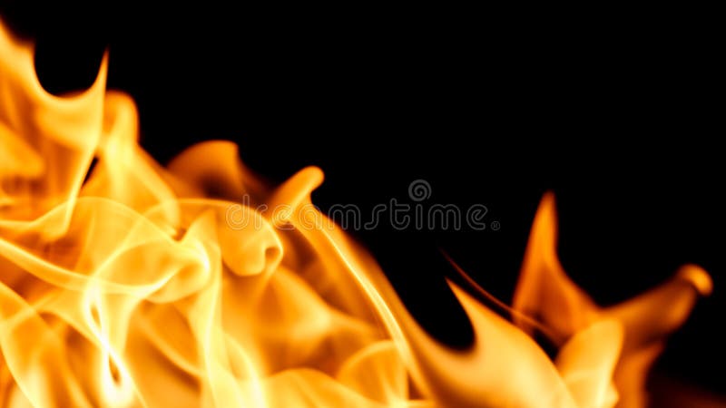 Real flame - fire. stock image. Image of light, orange - 115865263