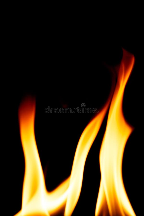 Real flame - fire. stock image. Image of detail, wallpaper - 115865401