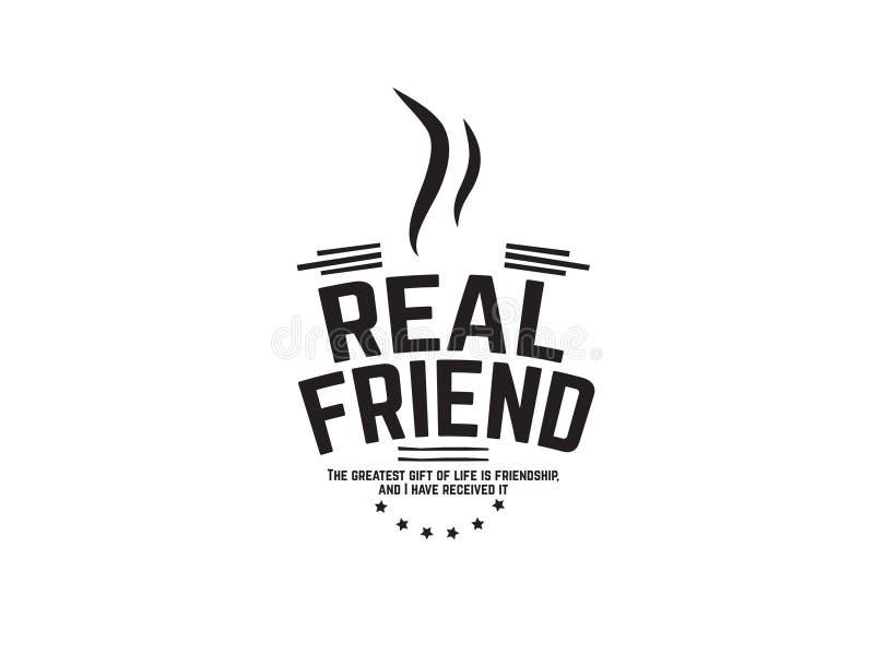 Real friend stock vector. Illustration of friendship - 82904149