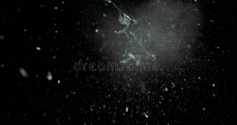 Real Frost on a Window Black Background. Stock Photo - Image of frosted ...