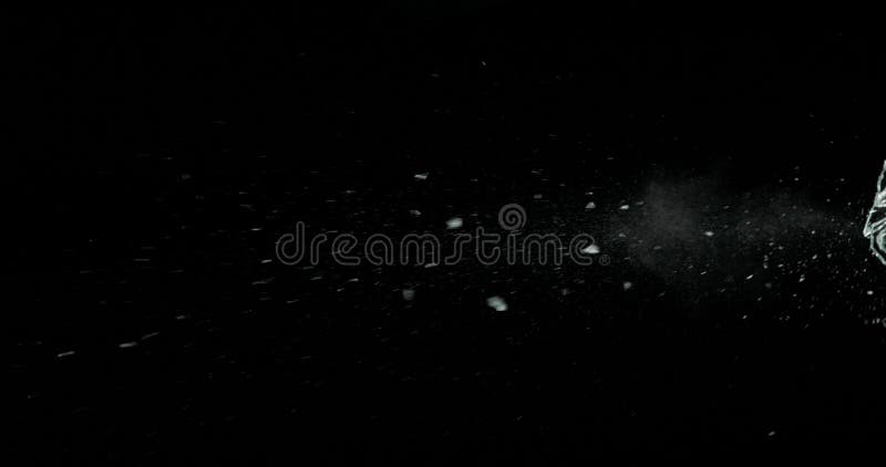Real Frost on a Window Black Background. Stock Photo - Image of frosted ...