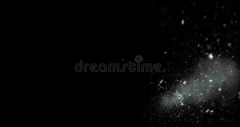 Real Frost on a Window Black Background. Stock Image - Image of frame ...