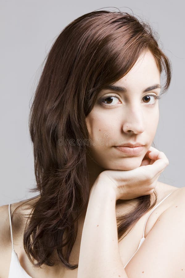 Real girl stock photo. Image of attitude, cool, portrait - 16689794