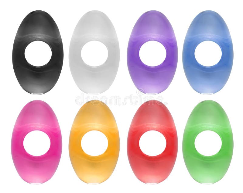 Real Glass Button Set 6| Isolated Stock Image - Image of colorful ...