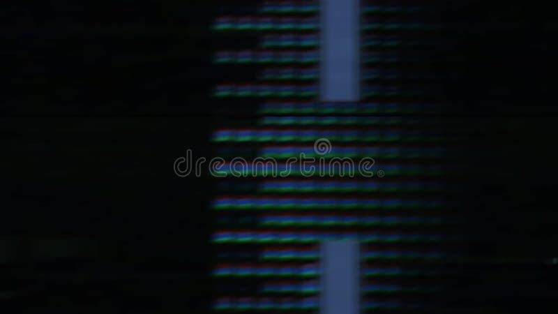 Real Glitch Static Tv Noise Transition Stock Footage - Video of channel ...