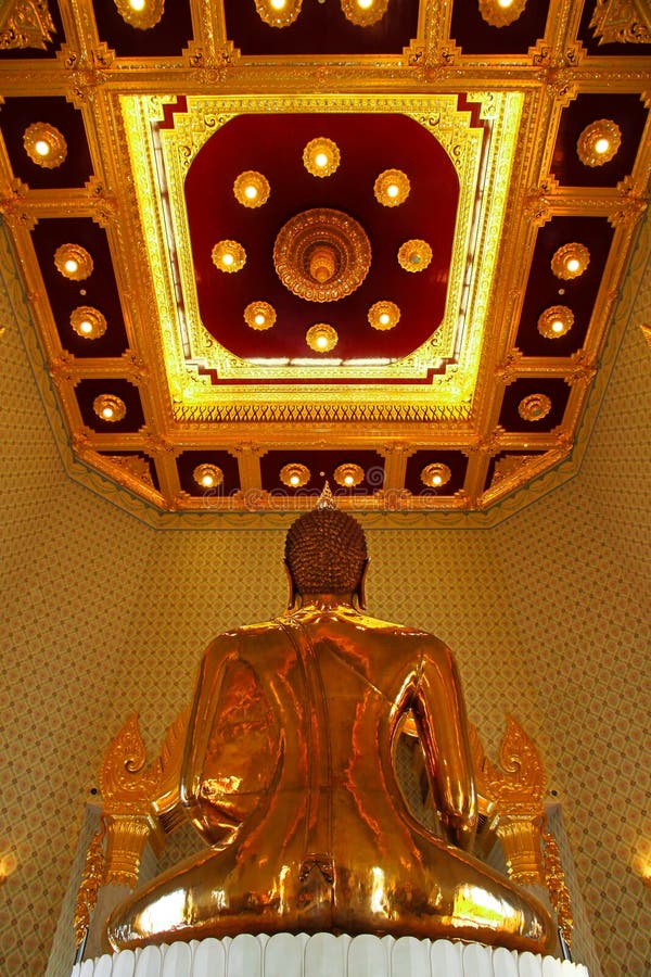 Real Golden buddha stock photo. Image of buddha, gold - 23608242