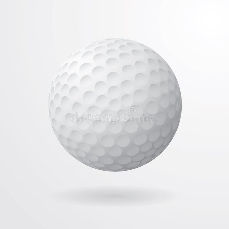 Flying Golf Ball Clip Art