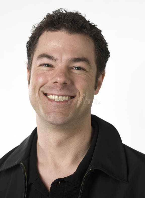 A real grinner stock image. Image of vertical, person - 7403835