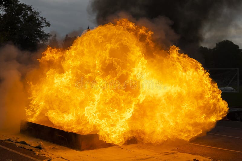 Real hot fire stock image. Image of energy, element - 255450291