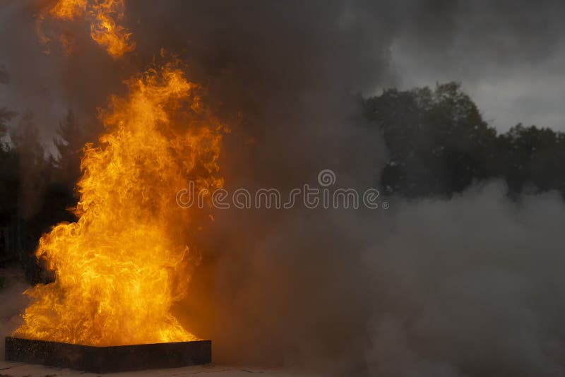 Real hot fire stock image. Image of energy, element - 255450291