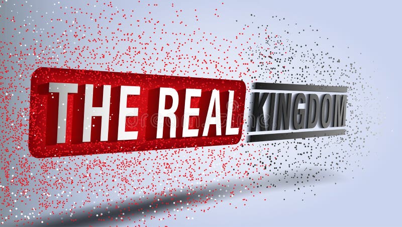 The Real Kingdom Background Stock Vector - Illustration of digital ...