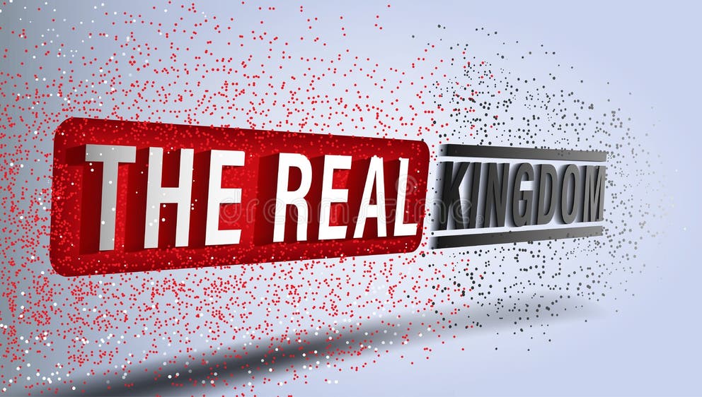 The Real Kingdom Background Stock Vector - Illustration of digital ...