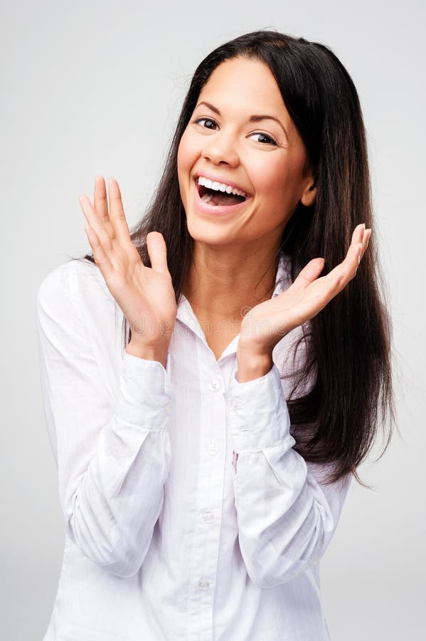 Laughing Girl stock photo. Image of happiness, highscool - 1938830