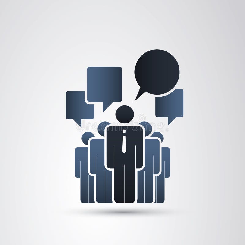 The Real Leader - Business Men Icons Stock Vector - Illustration of ...