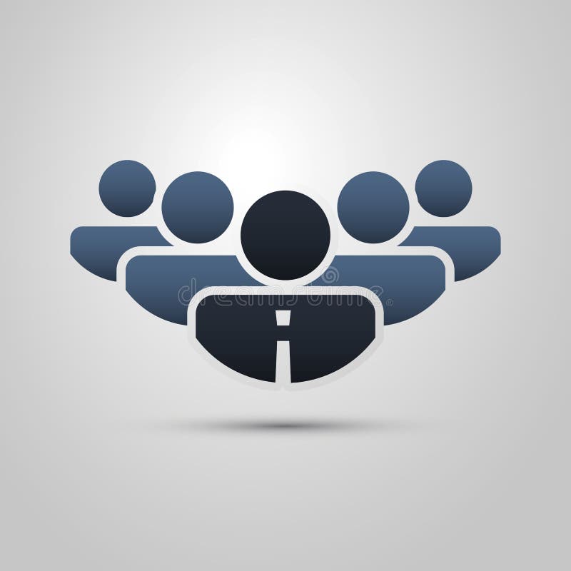 The Real Leader - Business Men Icons Stock Vector - Illustration of ...