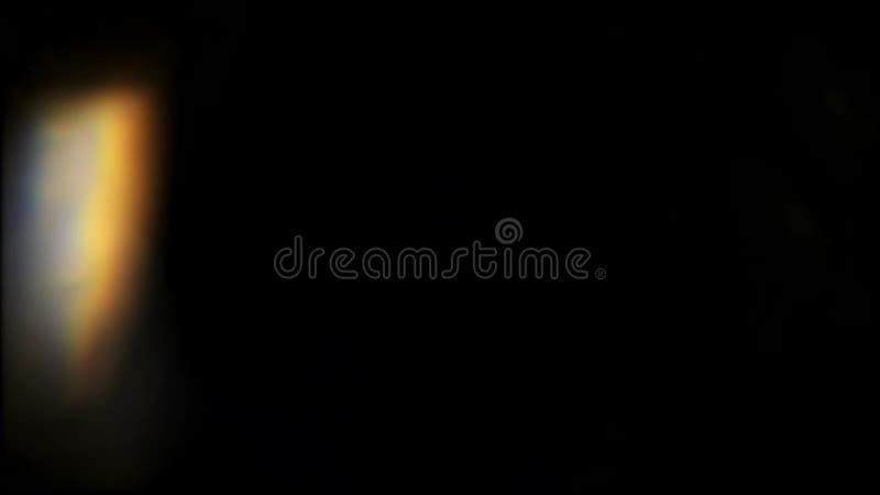 Real Lens Flare Defocused Flecks Flashes Effect Stock Footage - Video ...