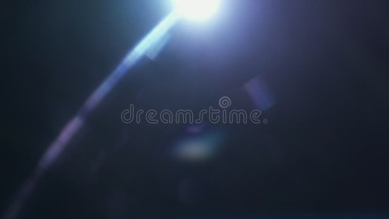 Real Lens Flare Sun Motion Effect Moving Light Circle Stock Footage ...