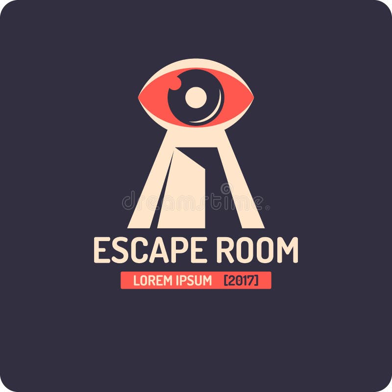 Real-life Escape Games Logo. Stock Vector - Illustration of emblem ...