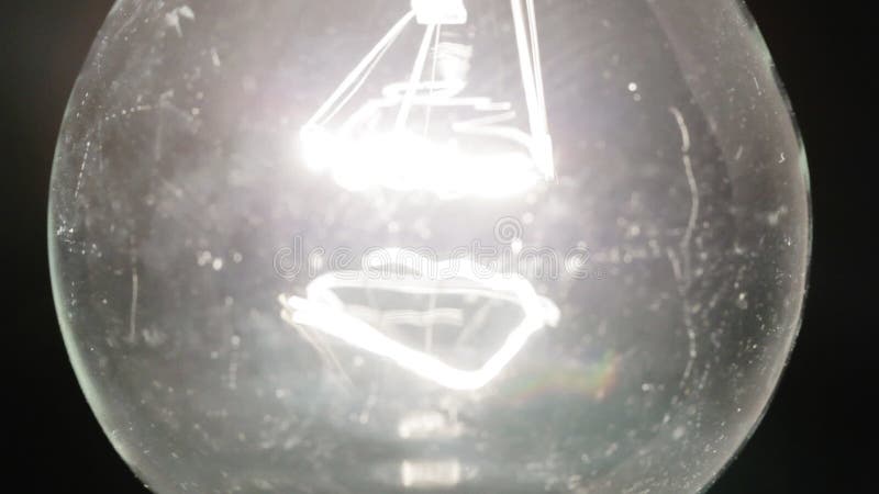 Real light bulb flickering stock video. Video of bulb - 50925941
