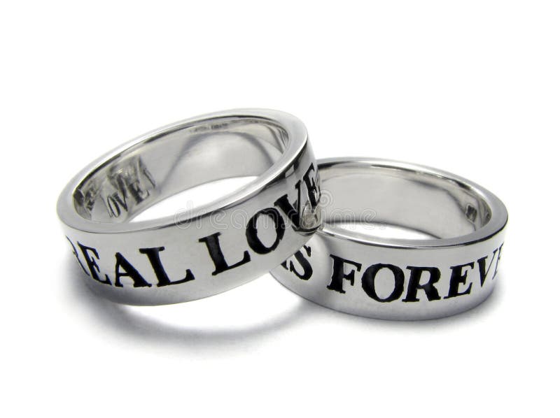 Real Love stock photo. Image of ring, jewelry, love, silver - 6779770
